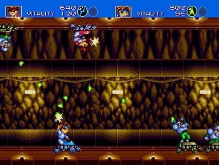 Play Gunstar Heroes for Sega Genesis - Mega Drive Online