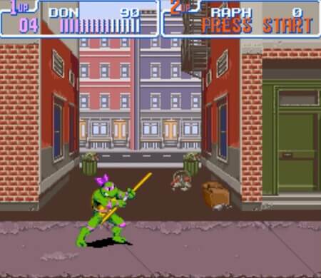Play Teenage Mutant Ninja Turtles IV - Turtles in Time for Nintendo ...