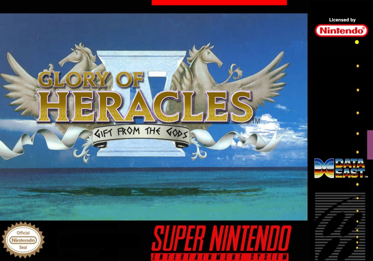 Play Herakles no Eikou III - Kamigami no Chinmoku for Nintendo Super ...